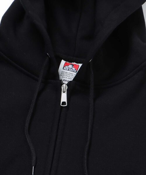 BEN DAVIS（ベンデイビス）の「【BEN DAVIS(ベンデイビス)】HEAVY SWEAT ZIP HOODIE / ワンポイント ...