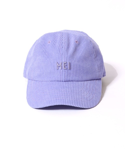 MEI（メイ）の「MEI/メイ LOW CAP 8W CORDUROY ロゴ コーデュロイキャップ（キャップ）」 - WEAR