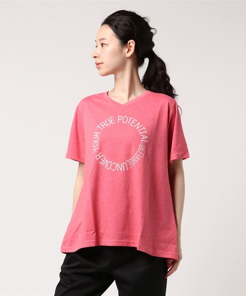 IGNIO（イグニオ）の「マルAラインVネック TSS（Tシャツ/カットソー）」 - WEAR