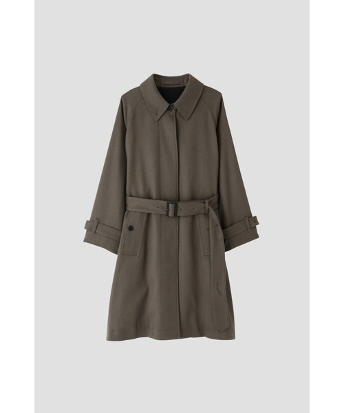 MARGARET HOWELL（マーガレットハウエル）の「MILLED WOOL TWILL（ステンカラーコート）」 - WEAR
