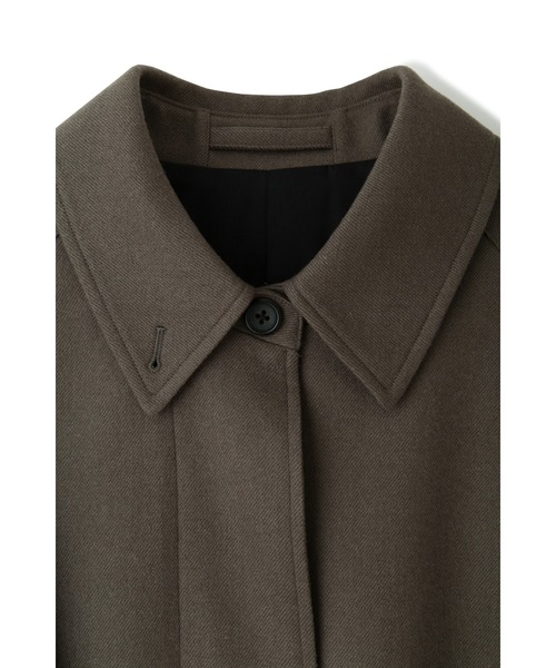 MARGARET HOWELL（マーガレットハウエル）の「MILLED WOOL TWILL（ステンカラーコート）」 - WEAR