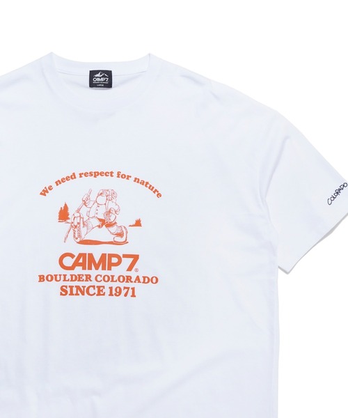 CAMP7 PRINT TEE（Tシャツ/カットソー）｜CAMP7（キャンプセブン）のファッション通販 - ZOZOTOWN