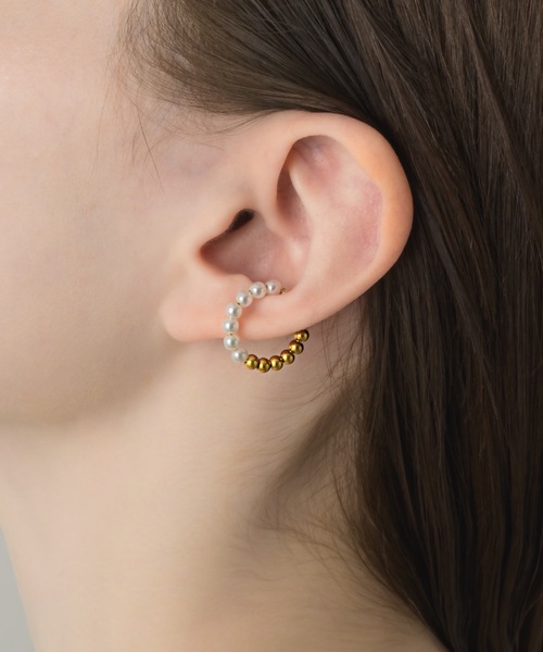 EARCUFF/PEARL×BALL（イヤーカフ）｜muku（ムク）のファッション通販 - ZOZOTOWN
