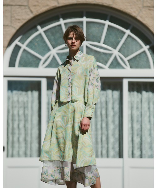 SALE60%OFF FURFUR ヴィンテージアロハ柄スカート rwfs222006