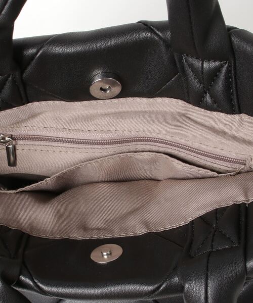 SETUP7（セットアップセブン）の「【SETUP7】パファーPUレザー2WAYショルダーバッグ ※ SNBD（ショルダーバッグ）」 - WEAR