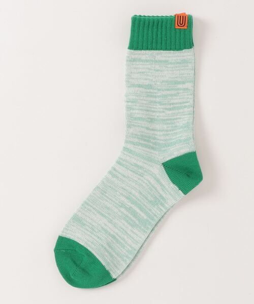 【セール】UNIVERSAL OVERALL/ユニバーサルオーバーオール / UO HEATHER RINGGER クルー / LU-017 ...