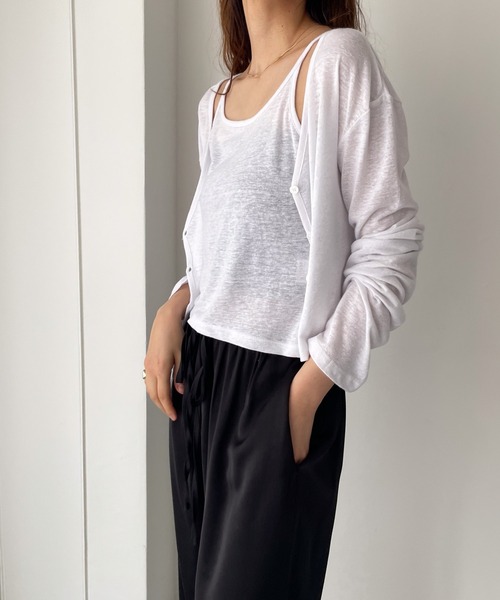 CANAL JEAN（キャナルジーン）の「RED CHOP WORKS(レッドチョップワークス) スラブカットソーアンサンブル（アンサンブル ...