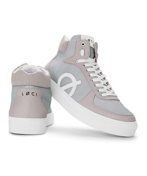 LOCI（ロキ）の「イレブンビーガンスニーカーグレー/グレー/ホワイト LC-011-004（スニーカー）」 - WEAR