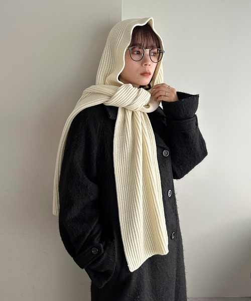 Discoat（ディスコート）の「フードマフラー（マフラー）」 - WEAR