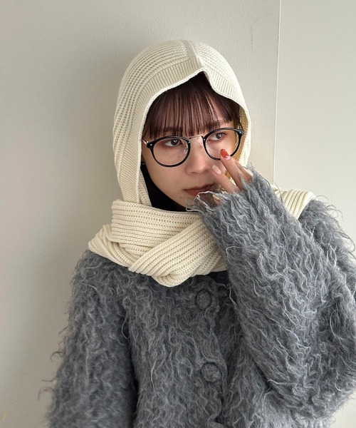 DISCOAT（ディスコート）の「フードマフラー（マフラー）」 - WEAR