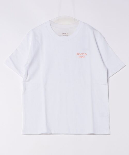 【セール】RVCA レディース SEALED ST Tシャツ 【2024年夏モデル】/ルーカバックプリント半袖Tシャツ（Tシャツ/カットソー ...