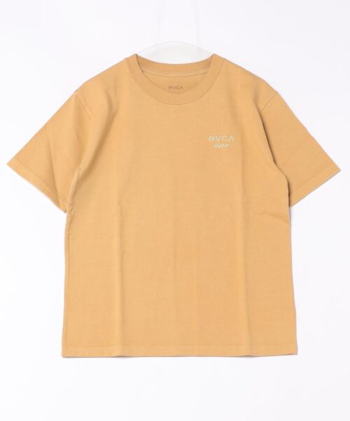 【セール】RVCA レディース SEALED ST Tシャツ 【2024年夏モデル】/ルーカバックプリント半袖Tシャツ（Tシャツ/カットソー ...