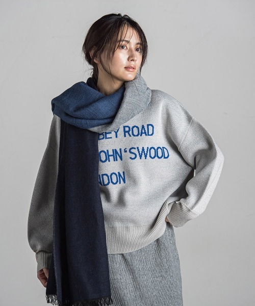 【セール】ダブルジャカードラメ2WAYニットプルオーバー≪洗濯機で洗える≫（ニット/セーター）｜MAYSON GREY（メイソングレイ）のファッション通販 - ZOZOTOWN