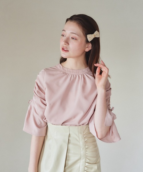 pomiii（ポミー）の「ベロアリボンヘアクリップ（バレッタ/ヘアクリップ）」 - WEAR