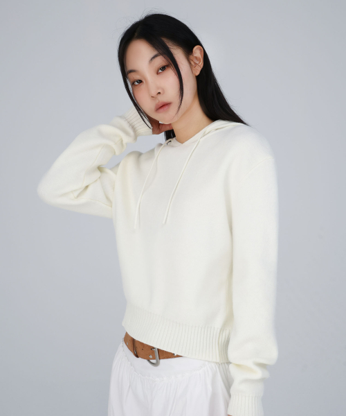 Caden Hood Knit Ivory（ニット/セーター）｜CHICKS（チックス）のファッション通販 - ZOZOTOWN