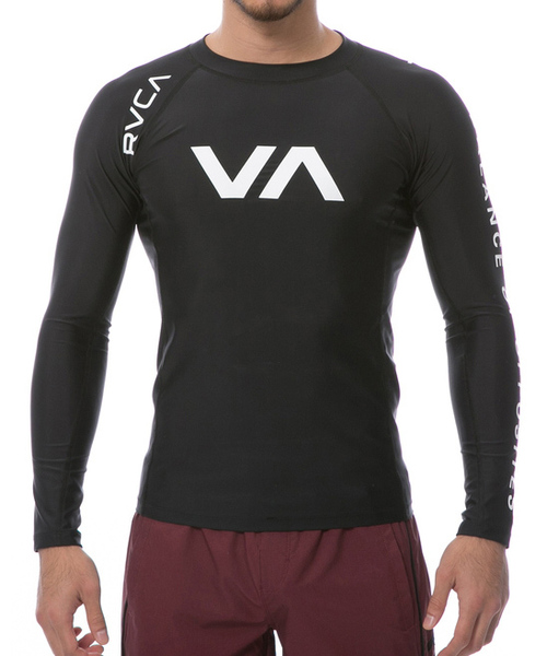 RVCA（ルーカ）の「VA SPORT メンズ RVCA L/S ラッシュガード（スイムグッズ）」 - WEAR