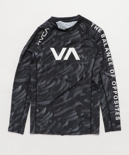 RVCA（ルーカ）の「VA SPORT メンズ RVCA L/S ラッシュガード（スイムグッズ）」 - WEAR