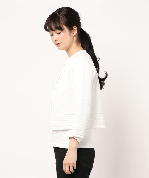 STRAWBERRY-FIELDS（ストロベリーフィールズ）の「スプリングモニカ カーディガン（カーディガン/ボレロ）」 - WEAR