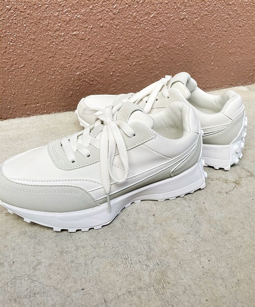 Java（ジャバ）の「《JaVa ジャバコラボ》JAVA RETRO RUN(ジャバ レトロラン)配色レーシングスニーカー（スニーカー）」 - WEAR