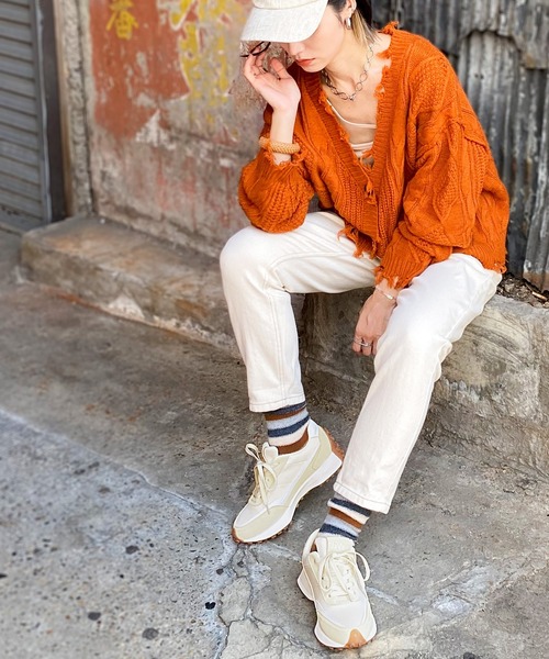 Java（ジャバ）の「《JaVa ジャバコラボ》JAVA RETRO RUN(ジャバ レトロラン)配色レーシングスニーカー（スニーカー）」 - WEAR