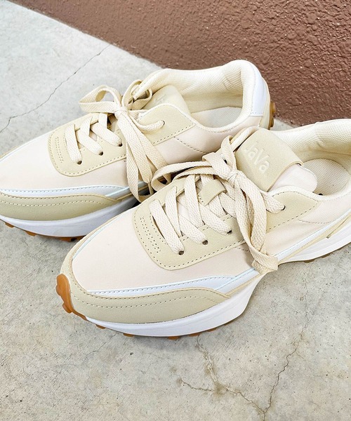 Java（ジャバ）の「《JaVa ジャバコラボ》JAVA RETRO RUN(ジャバ レトロラン)配色レーシングスニーカー（スニーカー）」 - WEAR