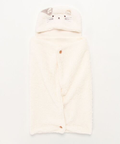 polka polka（ポルカポルカ）の「【 nyan de bal / ニャンデバル 】 もこもこ ふわふわ 5way ひざ掛け ...