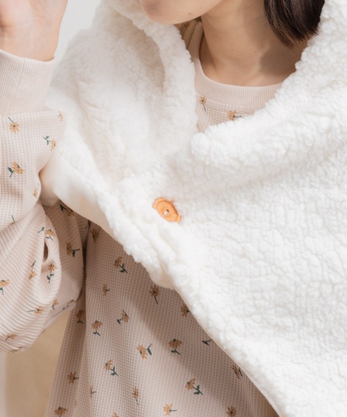 polka polka（ポルカポルカ）の「【 nyan de bal / ニャンデバル 】 もこもこ ふわふわ 5way ひざ掛け ...