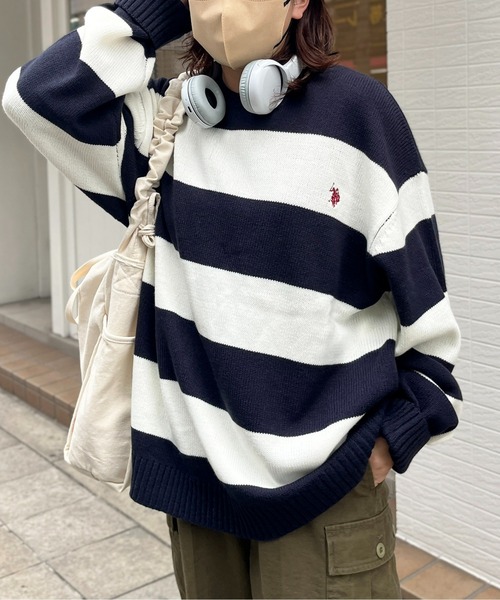 【ブランド古着】長袖ニット（ニット/セーター）｜U.S. POLO ASSN.（ユーエスポロアッスン）のファッション通販 - ZOZOUSED