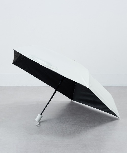 SETUP7（セットアップセブン）の「【SETUP7】PU軽量ワンポイントロゴ自動開閉 UVカット 晴雨兼用 折りたたみ傘 23570 CLIR（折りたたみ傘）」 - WEAR