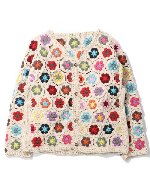 macmahon knitting mills Crochet Cardigan - HEXAGON（カーディガン/ボレロ）｜UNION（UNION TOKYO）（ユニオン）のファッション通販 ...