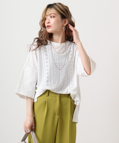 Quelle Chance（ケルシャンス）の「Quelle chance ジャガード切替プルオーバー（Tシャツ/カットソー）」 - WEAR