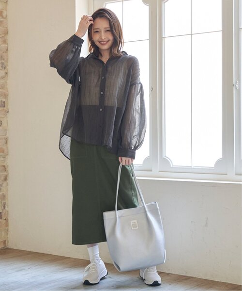 ikka（イッカ）の「GOKU楽PUトートバッグ（トートバッグ）」 - WEAR