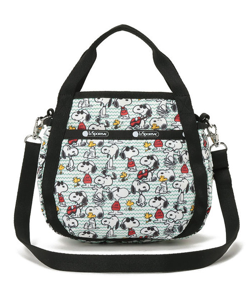 LeSportsac（レスポートサック）の「SMALL JENNI スヌーピー&ウッドストック（ショルダーバッグ）」 - WEAR