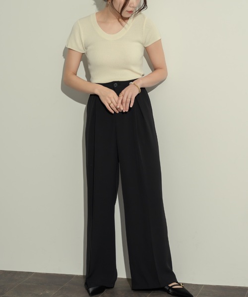 NEUNA（ヌナ）の「ニットクルーネックT（Tシャツ/カットソー）」 - WEAR