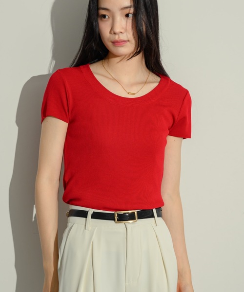 NEUNA（ヌナ）の「ニットクルーネックT（Tシャツ/カットソー）」 - WEAR