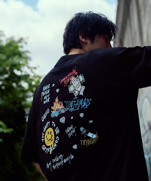 Leyline（レイライン）の「【Leyline】Scribble tee（Tシャツ/カットソー）」 - WEAR