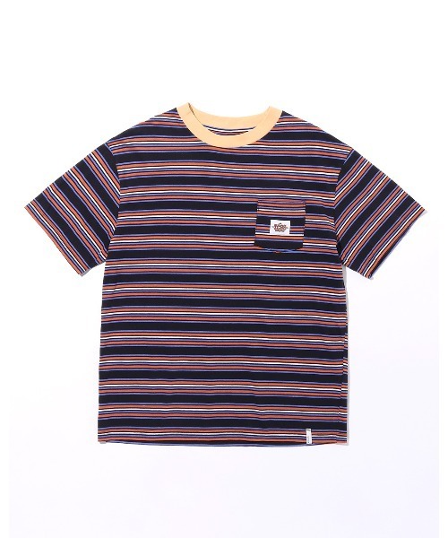 TCSS（ティーシーエスエス）の「DESIGN TEE/Critical Slide(クリティカルスライド)TCSS半袖ボーダーTシャツ（Tシャツ/カットソー）」 - WEAR