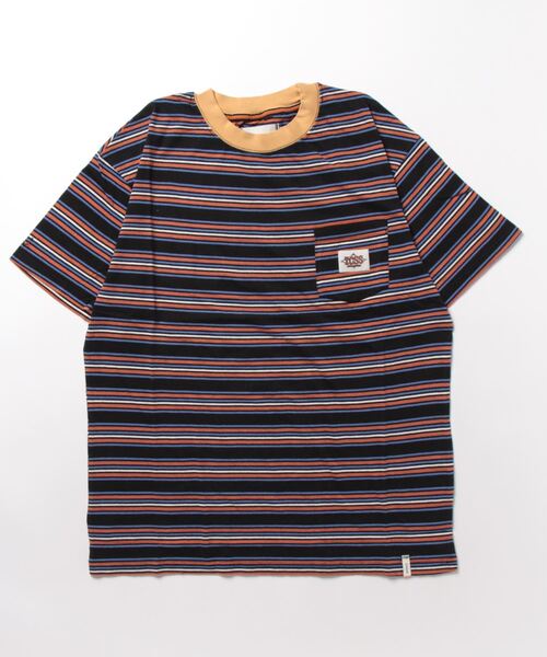 TCSS（ティーシーエスエス）の「DESIGN TEE/Critical Slide(クリティカルスライド)TCSS半袖ボーダーTシャツ（Tシャツ/カットソー）」 - WEAR