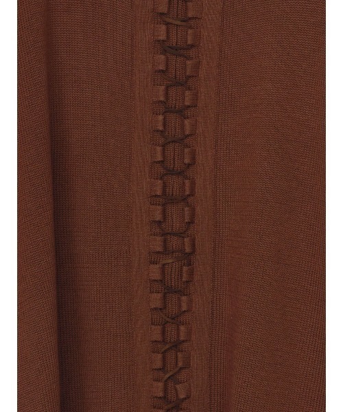 Ameri（アメリ）の「LACE UP LAYERED KNIT（ニット/セーター）」 - WEAR