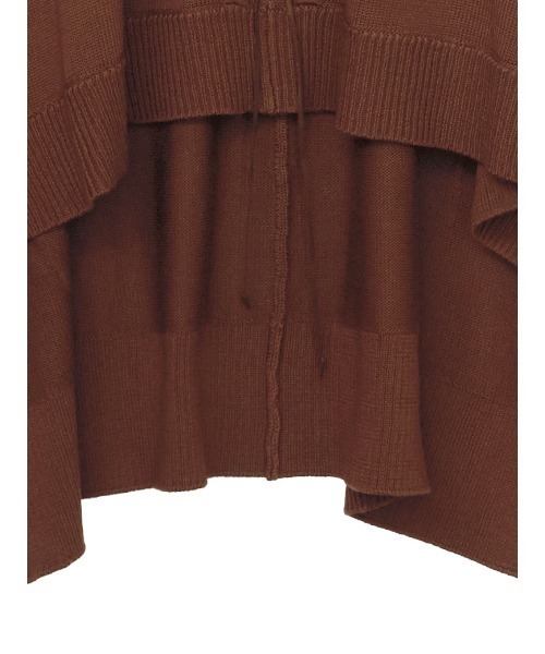 Ameri（アメリ）の「LACE UP LAYERED KNIT（ニット/セーター）」 - WEAR