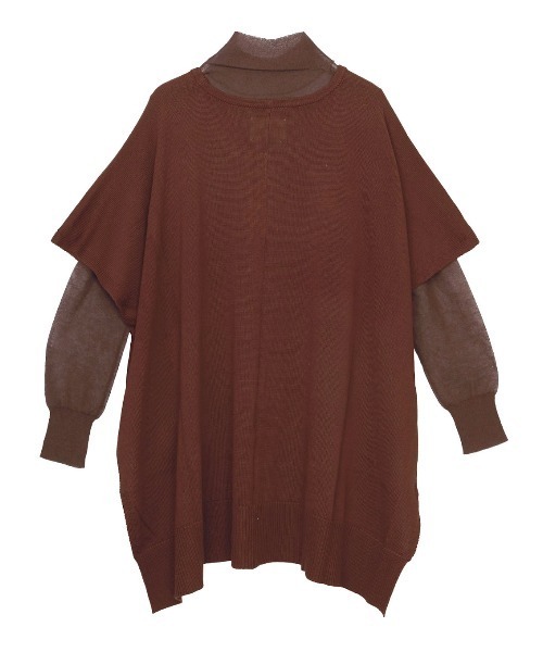 Ameri（アメリ）の「LACE UP LAYERED KNIT（ニット/セーター）」 - WEAR