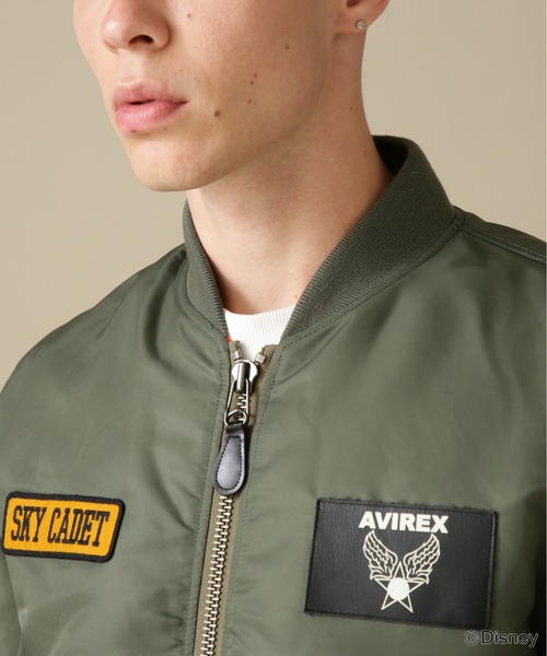 AVIREX（アヴィレックス）の「【Disney Collection】FLIGHT JACKET / フライトジャケット / MA-1 / ディズニー / アヴィレックス（MA-1）」 - WEAR