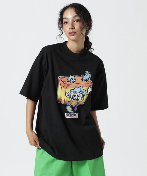 over print（オーバープリント）の「overprint/オーバープリント/SISTER SHOPPER TEE（Tシャツ/カットソー）」 - WEAR