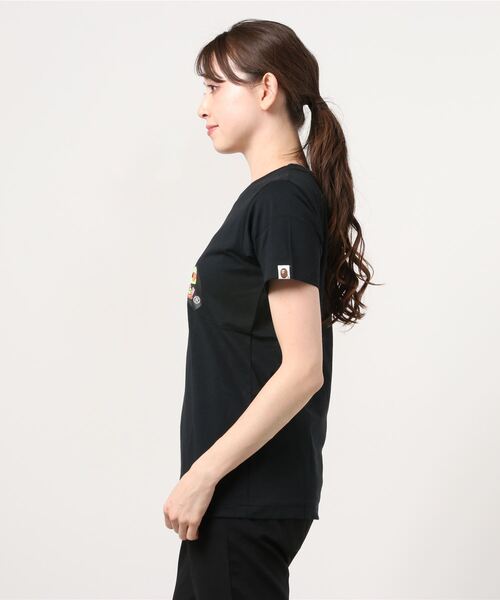 A BATHING APE（アベイシングエイプ）の「ABC CAMO FLOWER MILO ON BAPE TEE L（Tシャツ/カットソー ...