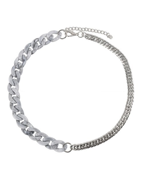 WESTBOY（ウエストボーイ）の「【WB ORIGINALS】Combination Chain Necklace(50cm ...