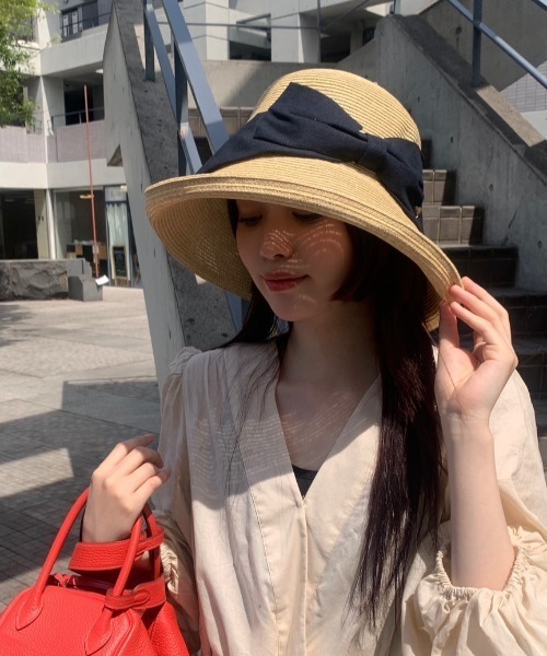 Donnaruma（ドンナルンマ）の「「uccellino be'be'」RIBBON CAPELIN HAT（ハット）」 - WEAR