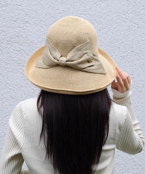 Donnaruma（ドンナルンマ）の「「uccellino be'be'」RIBBON CAPELIN HAT（ハット）」 - WEAR