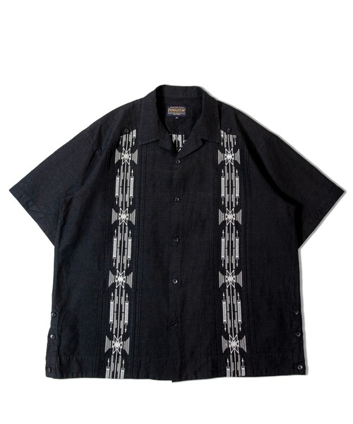 PENDLETON（ペンドルトン）の「PENDLETON-EMB Open Collar Shirt SS（シャツ/ブラウス）」 - WEAR