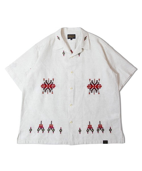 PENDLETON（ペンドルトン）の「PENDLETON-EMB Open Collar Shirt SS（シャツ/ブラウス）」 - WEAR