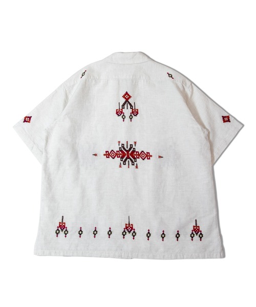 PENDLETON（ペンドルトン）の「PENDLETON-EMB Open Collar Shirt SS（シャツ/ブラウス）」 - WEAR